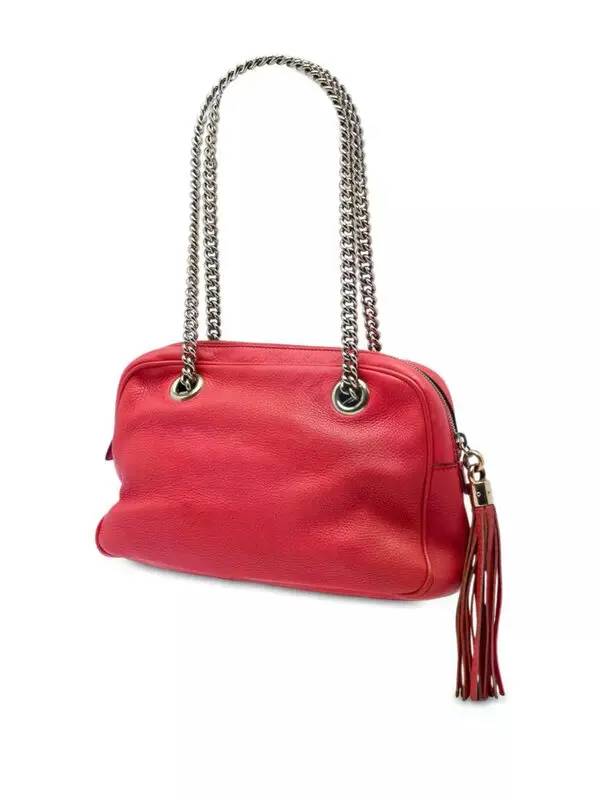 Gucci 2016-2026 Calfskin Soho Chain Zip Shoulder Bag