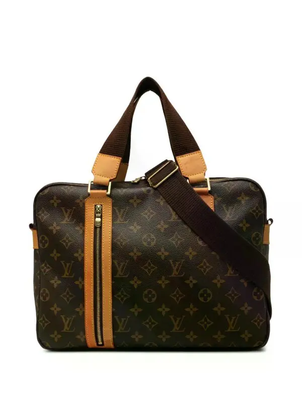 LOUIS VUITTON 2008 Monogram Sac Bosphore Business Bag - Brown