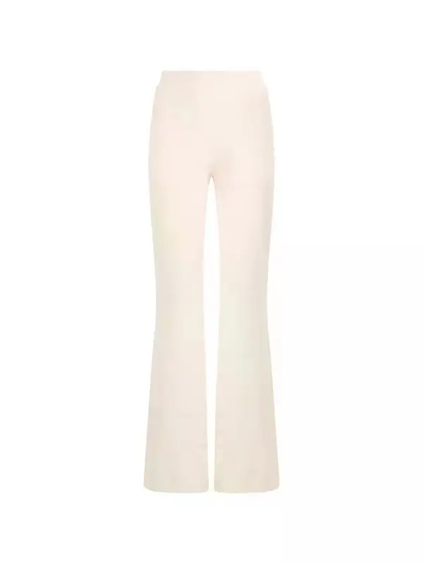 Alberta Ferretti Elasticated-waist Flared Trousers