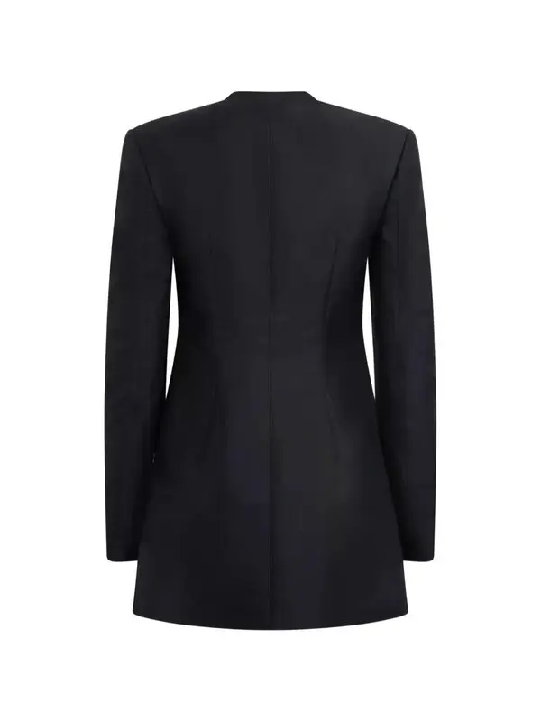 Philosophy Di Lorenzo Serafini Button-up Blazer Mini Dress - Black
