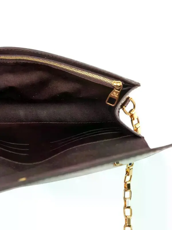 LOUIS VUITTON 2013 Vernis Louise Chain Mm Shoulder Bag