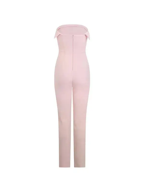 Philosophy Di Lorenzo Serafini Strapless Fitted Jumpsuit - Pink