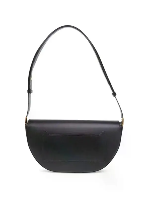 Burberry Small Leather Shoulder Bag - Black