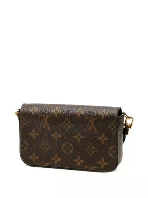 LOUIS VUITTON 2020 Monogram Felicie Strap And Go Crossbody Bag