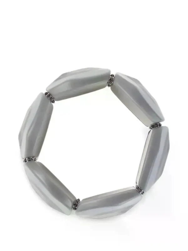 Giorgio Armani Geometric Panel Slip-on Bracelet