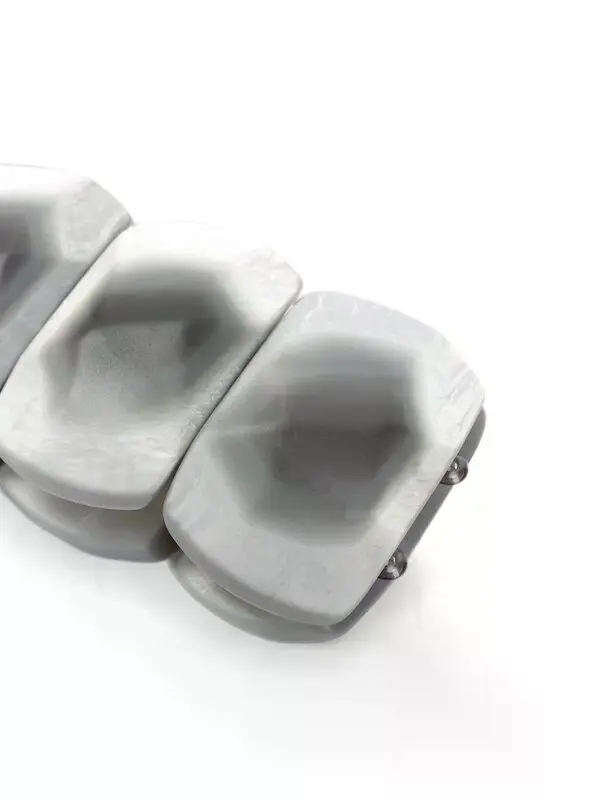 Giorgio Armani Geometric Panel Slip-on Bracelet