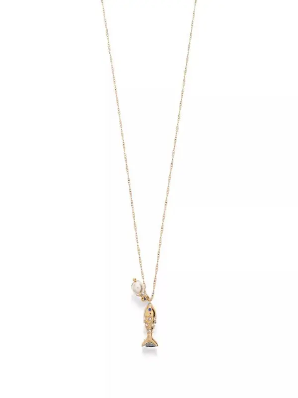 Kate Spade New York Summer Daze Fish Motif Necklace