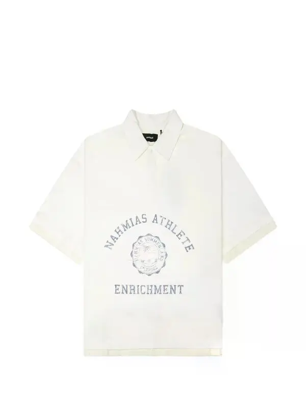 NAHMIAS Logo-print Polo Shirt