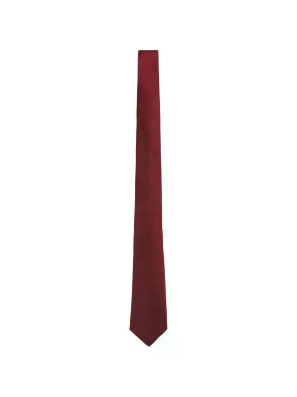 Giorgio Armani Silk Neck Tie - Red