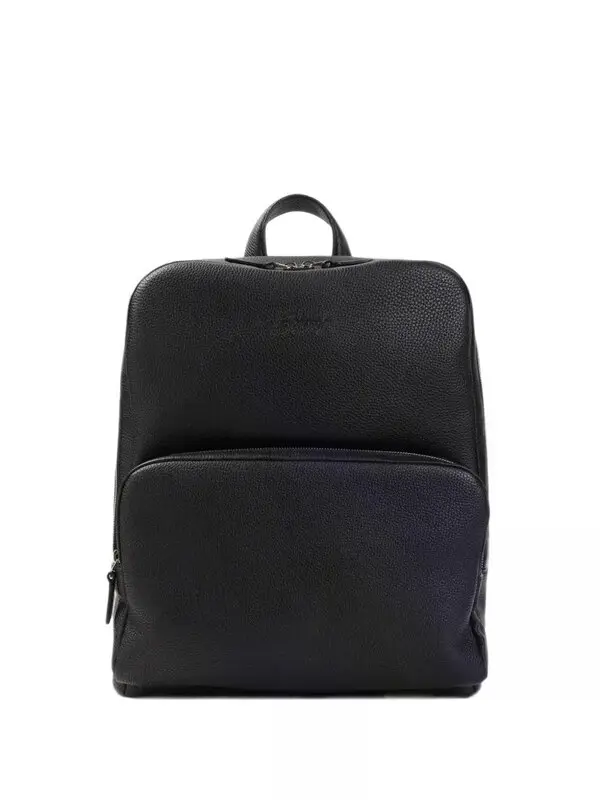 Brioni Grained Leather Backpack