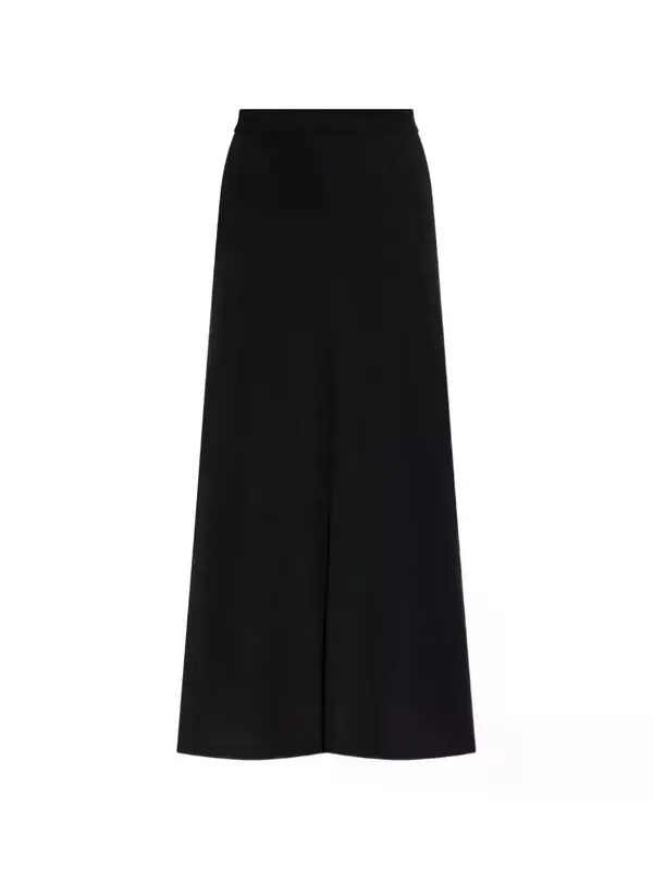 LISA YANG Adrienne Knitted Maxi Skirt - Black