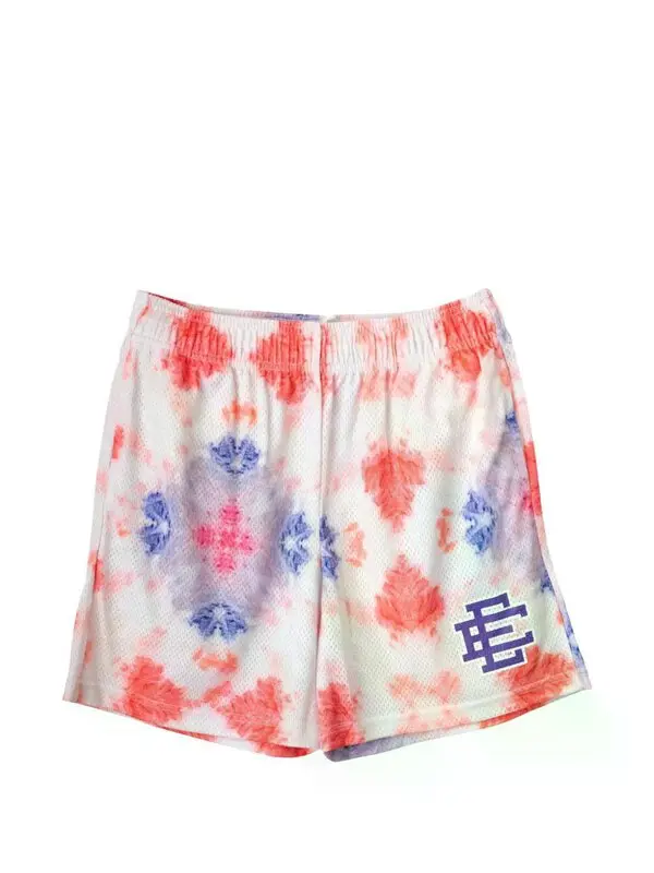 ERIC EMANUEL Ee Basic Tie-dye Track Shorts - White