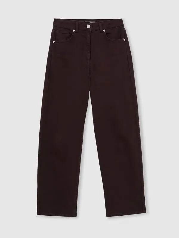 REISS Selin Mid-rise Straight-leg Jeans