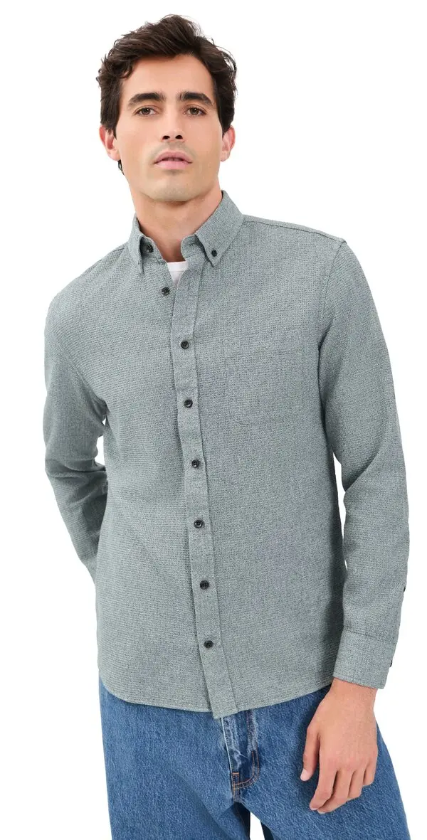 Taylor Stitch The Jack Twist Waffle Shirt