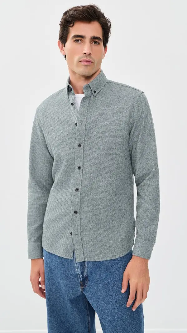 Taylor Stitch The Jack Twist Waffle Shirt