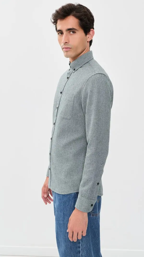 Taylor Stitch The Jack Twist Waffle Shirt