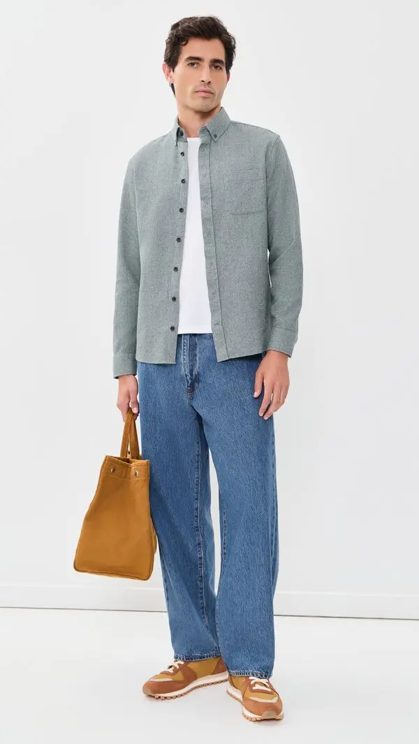 Taylor Stitch The Jack Twist Waffle Shirt