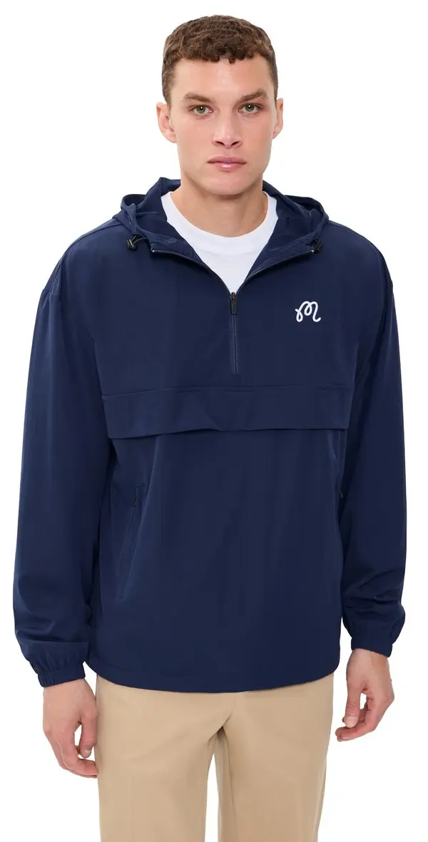 MALBON Ridge Anorak Jacket With Embroidered Logo
