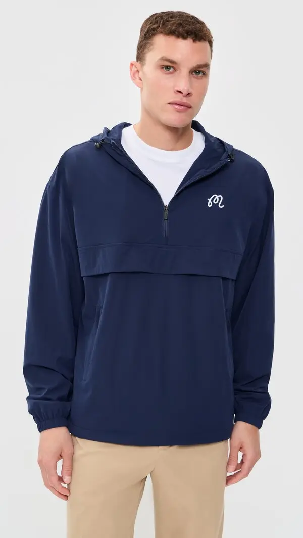 MALBON Ridge Anorak Jacket With Embroidered Logo