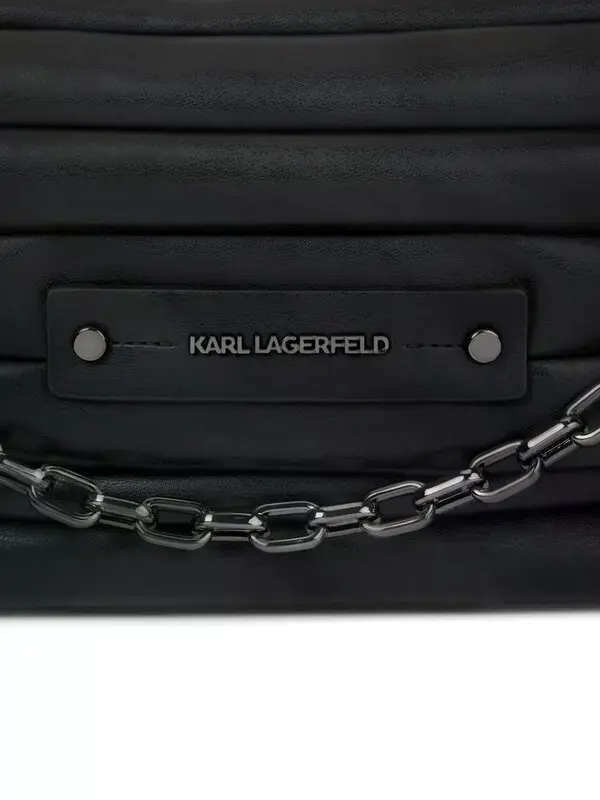 Karl Lagerfeld K/essential Plie Flap Crossbody Bag
