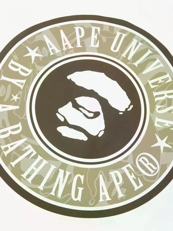 AAPE BY *A BATHING APE Moonface Logo-print T-shirt