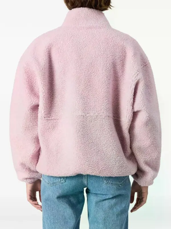 American Vintage Shearling-effect Jacket - Pink