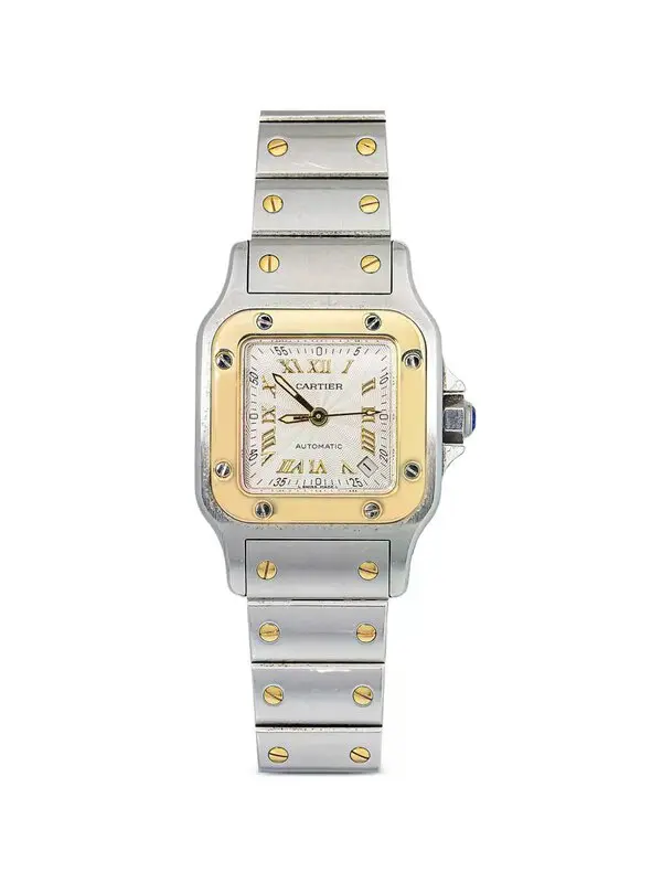 Cartier Santos Galbée 24mm Two-tone Automatic Watch - Neutrals
