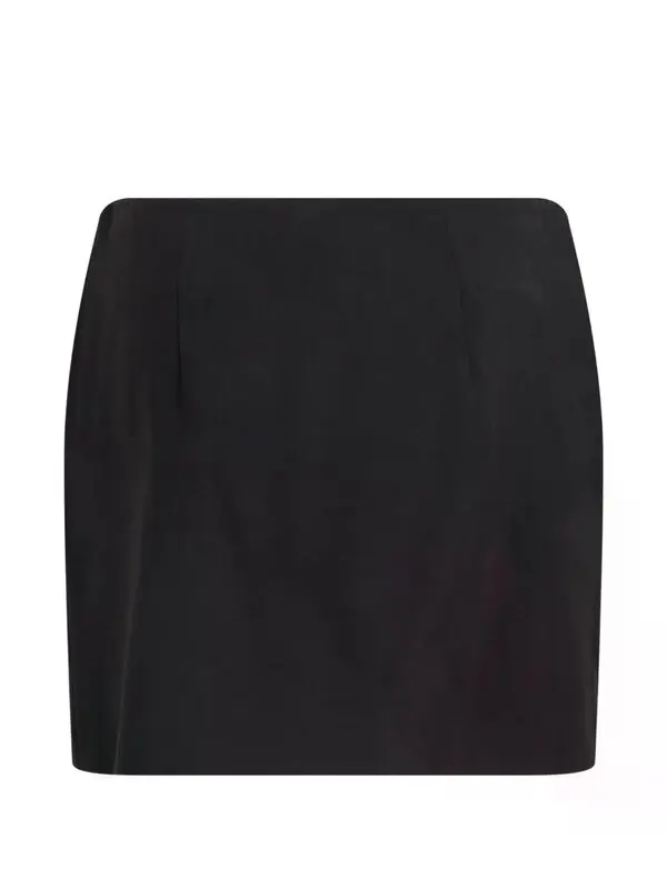 Alberta Ferretti Pleated Short Skirt