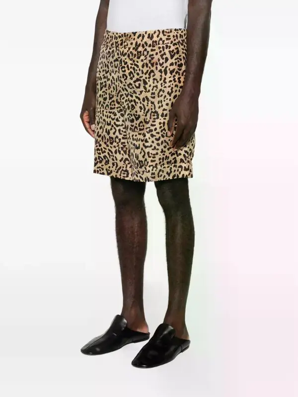 Valentino Garavani Leopard-print Shorts