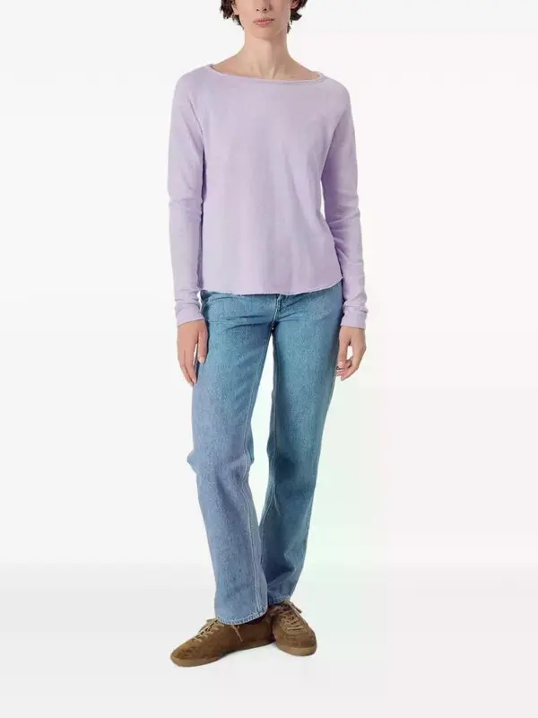 American Vintage Sonoma Long-sleeved T-shirt - Purple