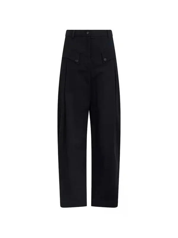 Alberta Ferretti High-waisted Palazzo Pants
