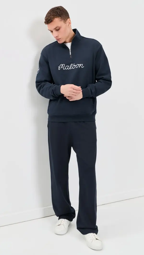 MALBON Collegiate Sweatshirt