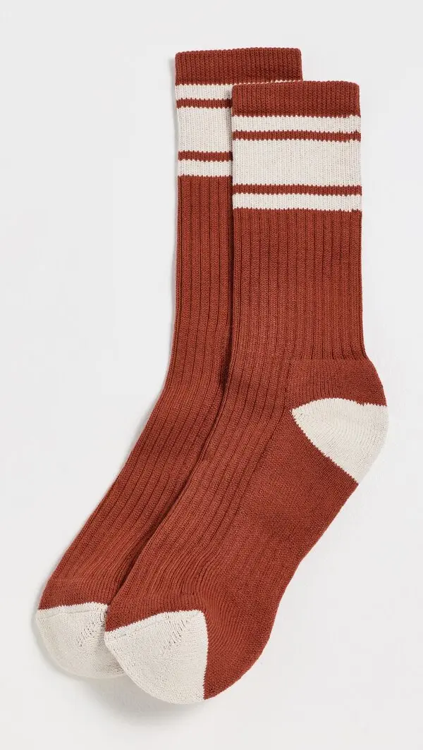 IVY ELLIS The Mississippi Crew Socks
