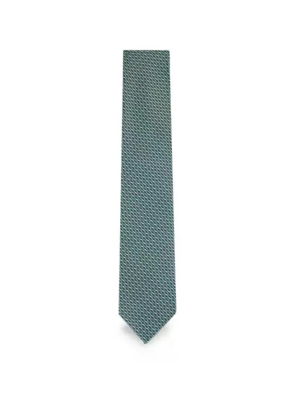 Brioni Geometric-pattern Tie