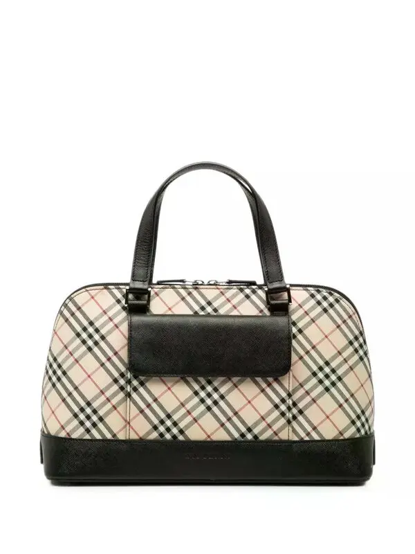 Burberry 2000-2017 Nova Check Canvas Handbag