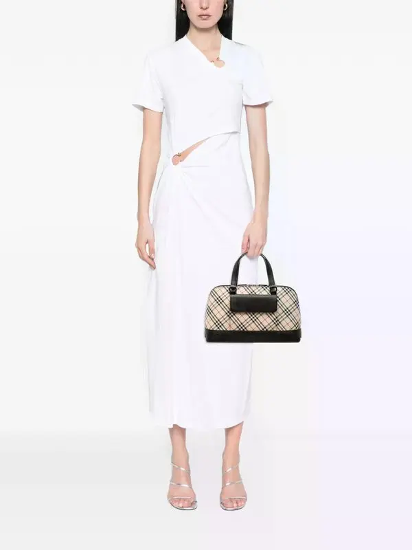 Burberry 2000-2017 Nova Check Canvas Handbag