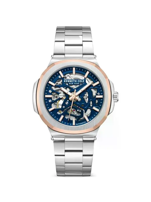 KENNETH COLE Skeleton-dial .5mm Watch