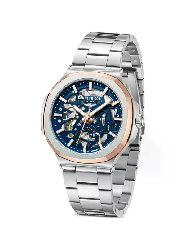 KENNETH COLE Skeleton-dial .5mm Watch