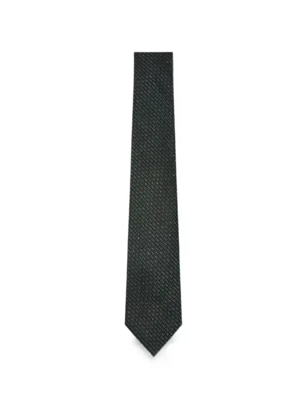 Canali Geometric-pattern Tie
