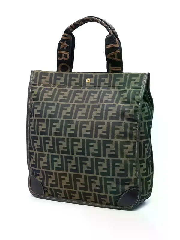 Fendi 20th Century Zucca Canvas Foldable Tote Bag