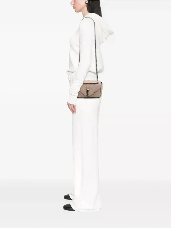 Saint Laurent Monogram College Bag Shoulder Bag - Brown