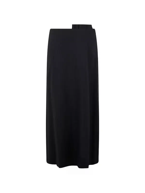 Alberta Ferretti Draped Maxi Skirt