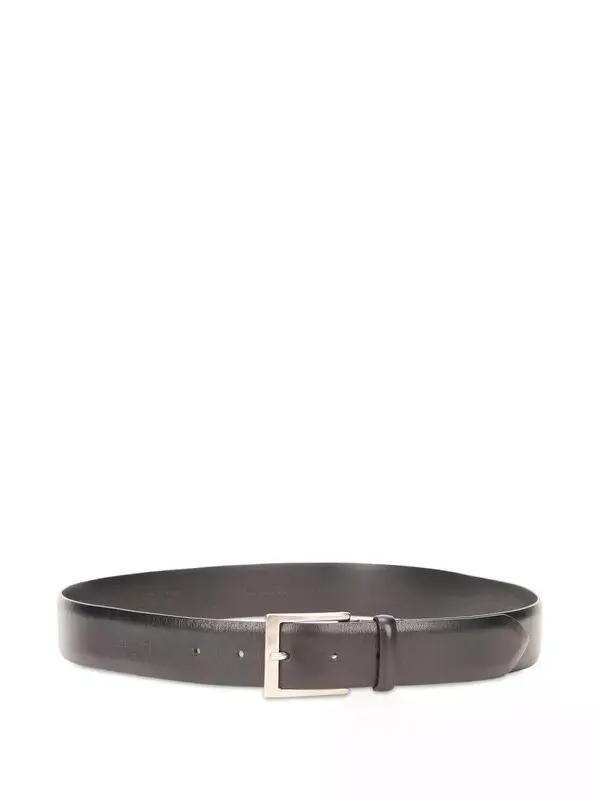 Alberta Ferretti Buckle-fastening Leather Belt - Black