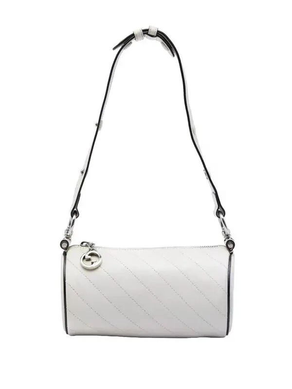Gucci Blondie Barrel Shoulder Bag - White