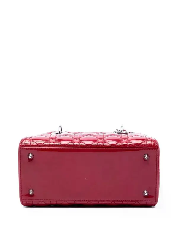 Dior 2013 Medium Patent Cannage Lady Satchel