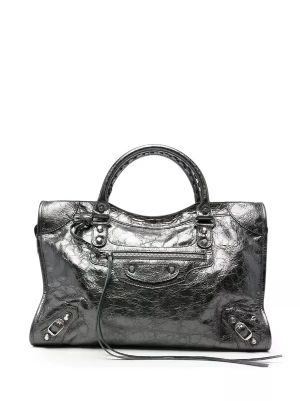 Balenciaga Neo Classic Tote Bag - Silver