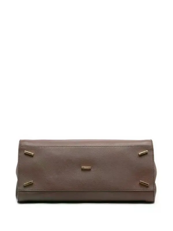 FERRAGAMO 2021-2026 Medium Bicolor Calfskin Hug Satchel