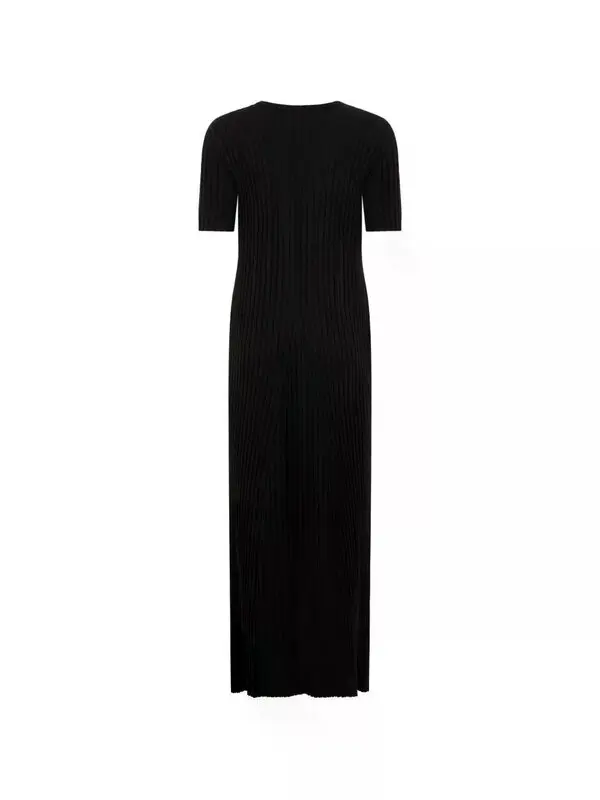 LISA YANG Ribbed-knit Maxi Dress