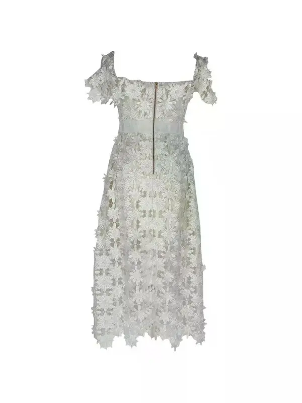 SELF-PORTRAIT Off-shoulder Lace Dress