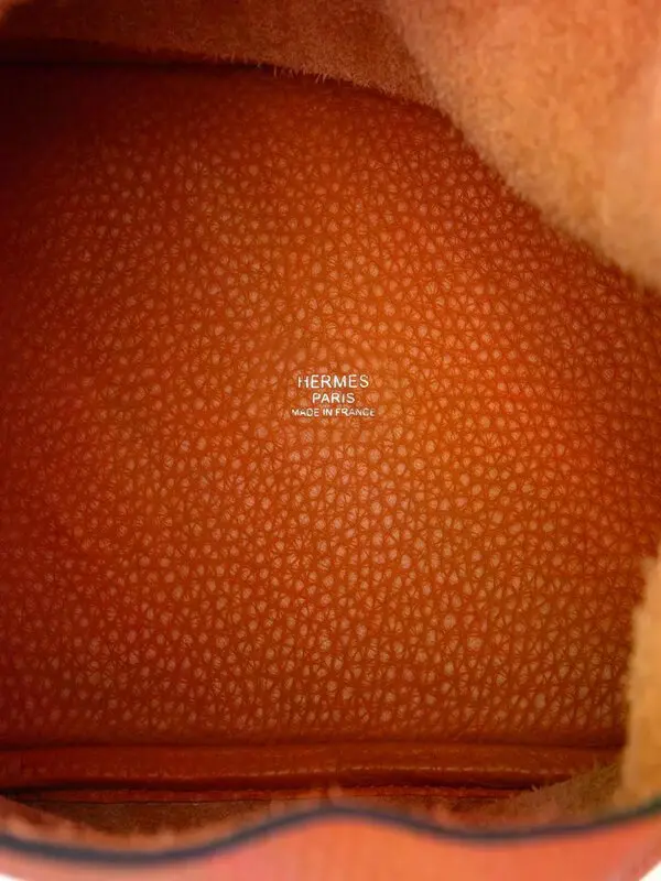 Hermès 2016 Bicolor Clemence And Swift Picotin Lock 18 Handbag - Orange